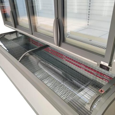 Murale freezer a sbalzo Miami aht 250 e Kinley aht 250 inverter